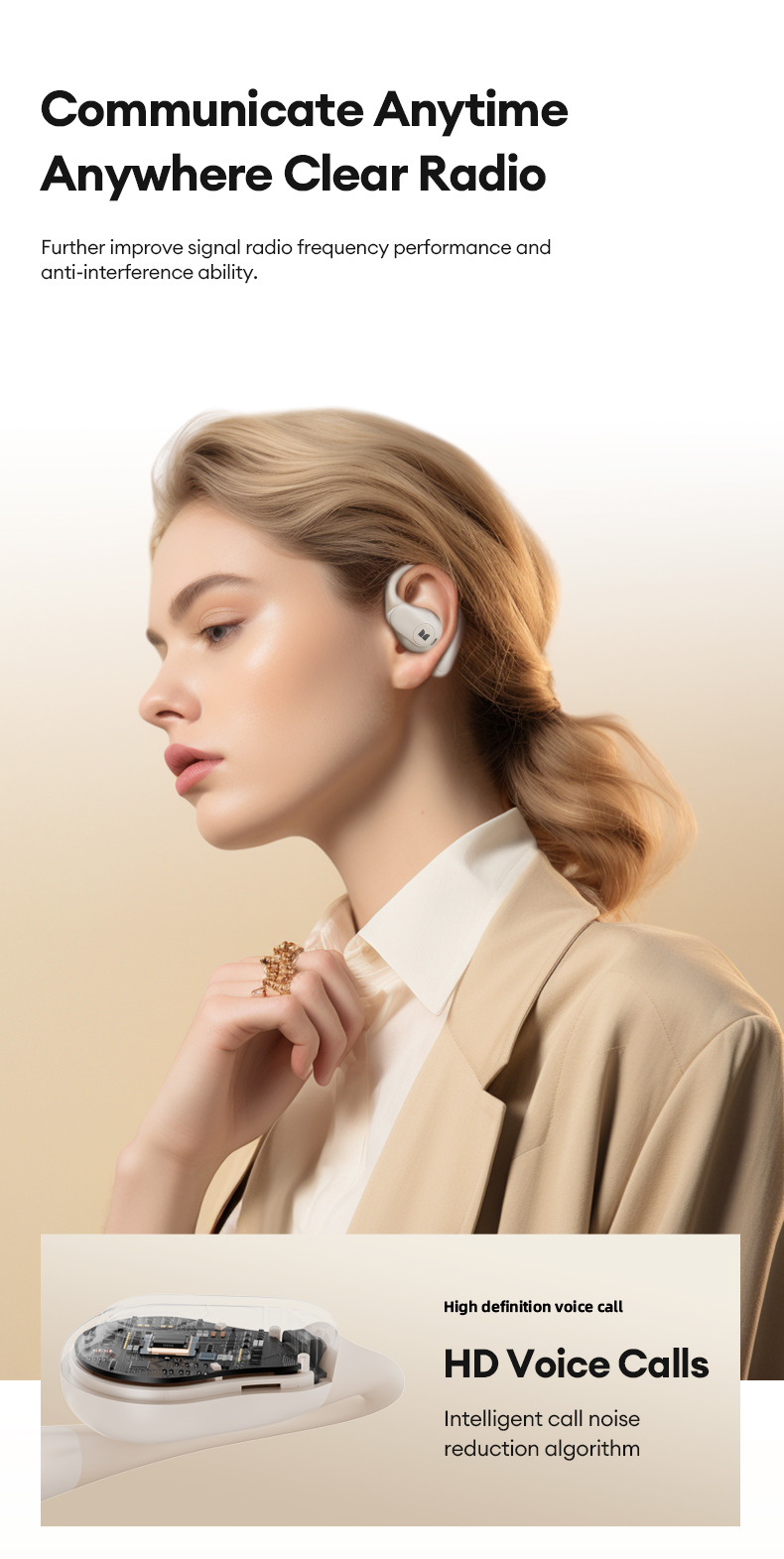 Monster XKO15 Bluetooth Earphone HIFI Sound Quality HD Voice Call Smart ...