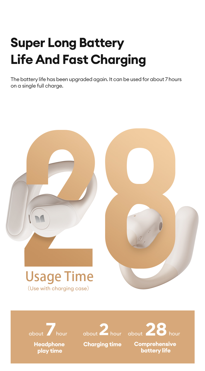 Monster XKO15 Bluetooth Earphone HIFI Sound Quality HD Voice Call Smart ...