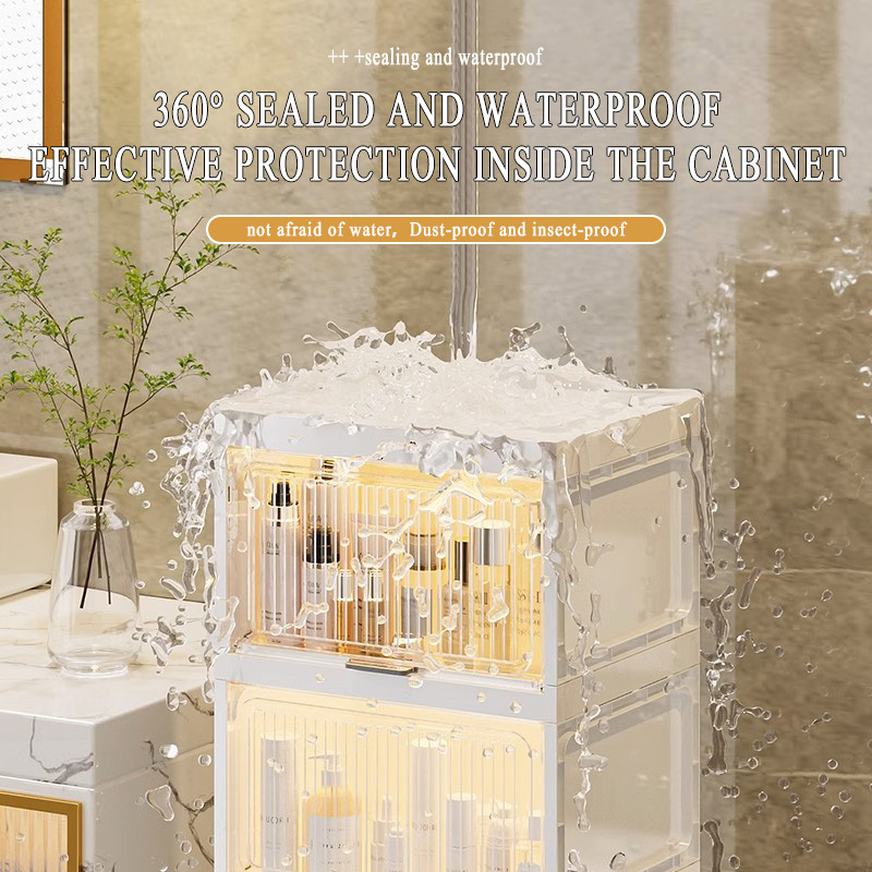 POP Transparent Storage Cabinet Orocan Cabinet Drawers Waterproof ...