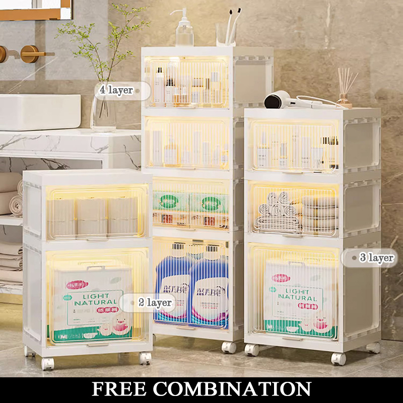 POP Transparent Storage Cabinet Orocan Cabinet Drawers Waterproof ...