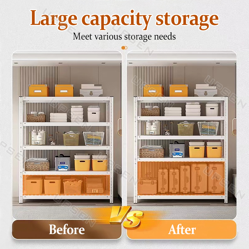 3-5 Tier Metal Boltless Rack Home kitchen Store Storage Rack Warehouse ...