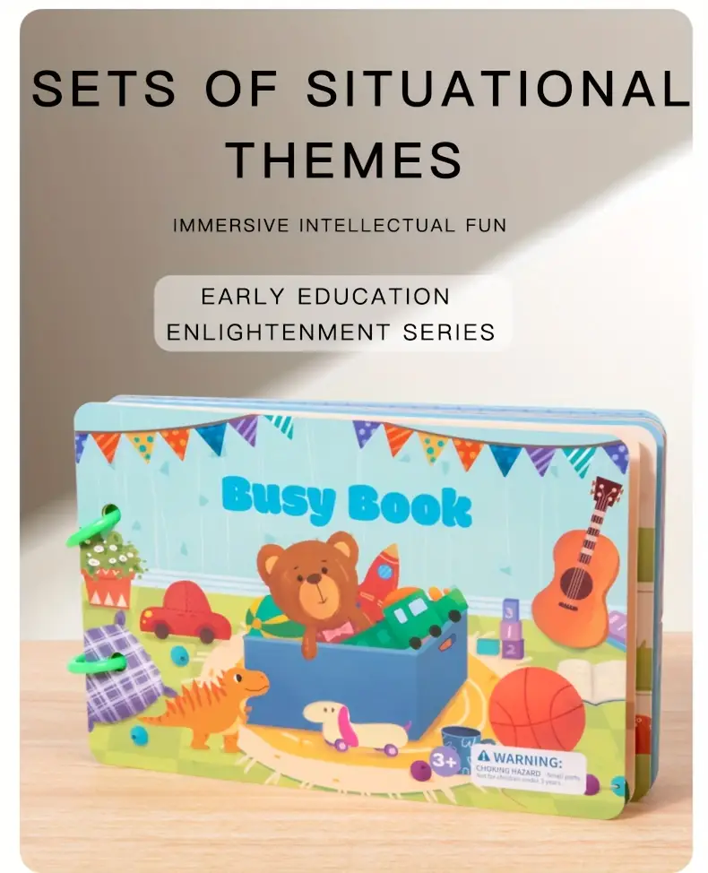 Puzzle Enlightenment Hand Tear Book Kindergarten Cognitive Children's ...