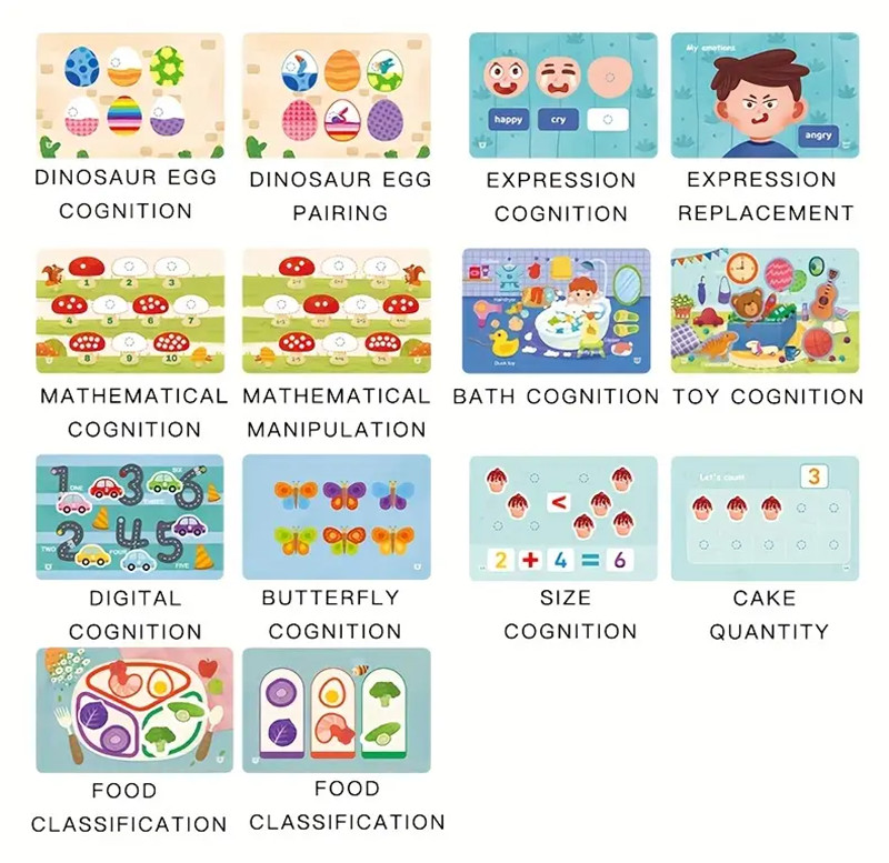 Puzzle Enlightenment Hand Tear Book Kindergarten Cognitive Children's ...
