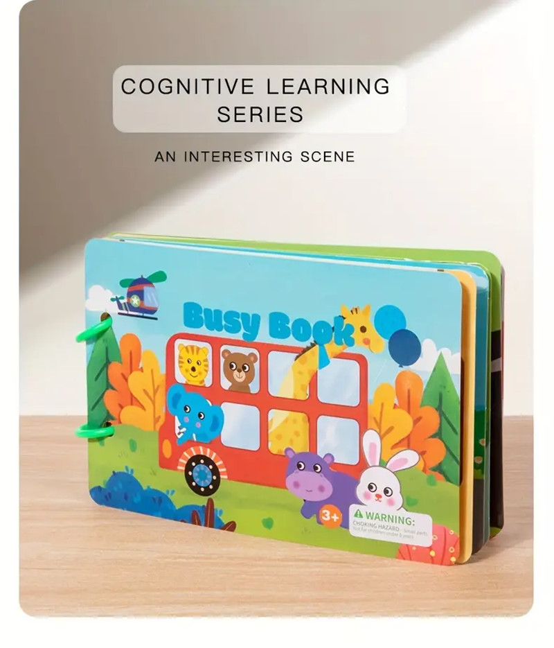 Puzzle Enlightenment Hand Tear Book Kindergarten Cognitive Children's ...