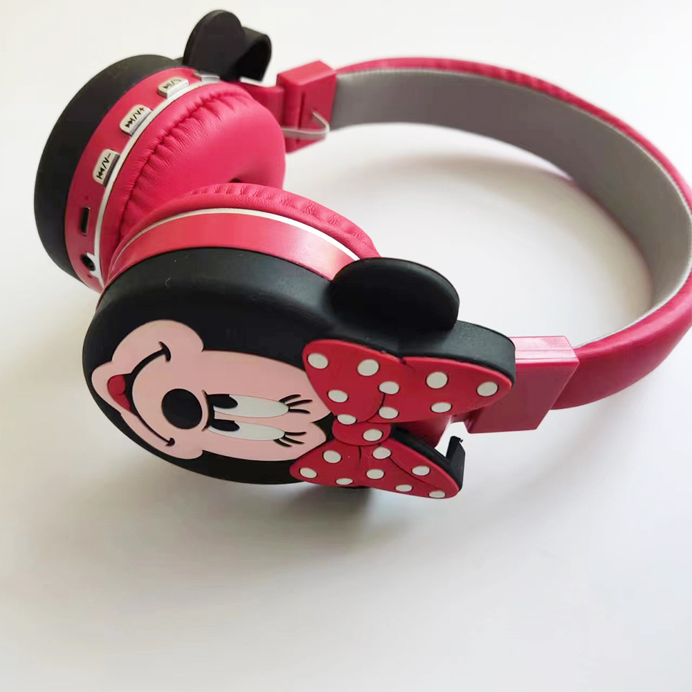 Disney AH-806L Kids Over-ear Bluetooth Headphones Mickey Minnie Kuromi ...