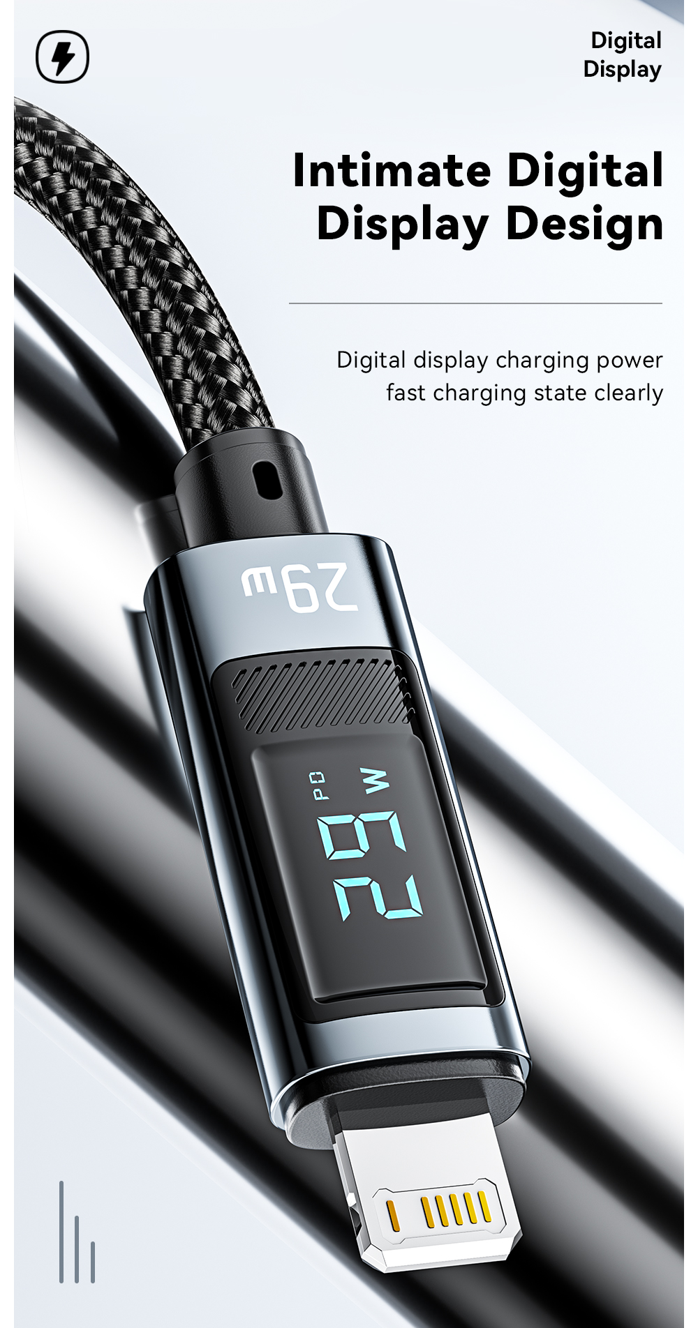 Essager 29W USB C Type-C Digital Display Cable For 14 13 12 11 Pro Max ...