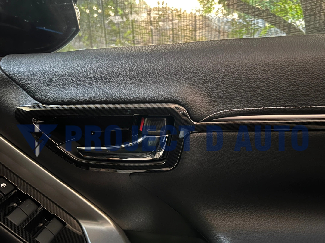 Toyota Innova Zenix (2022-Present)Carbon Fiber steering wheel window ...