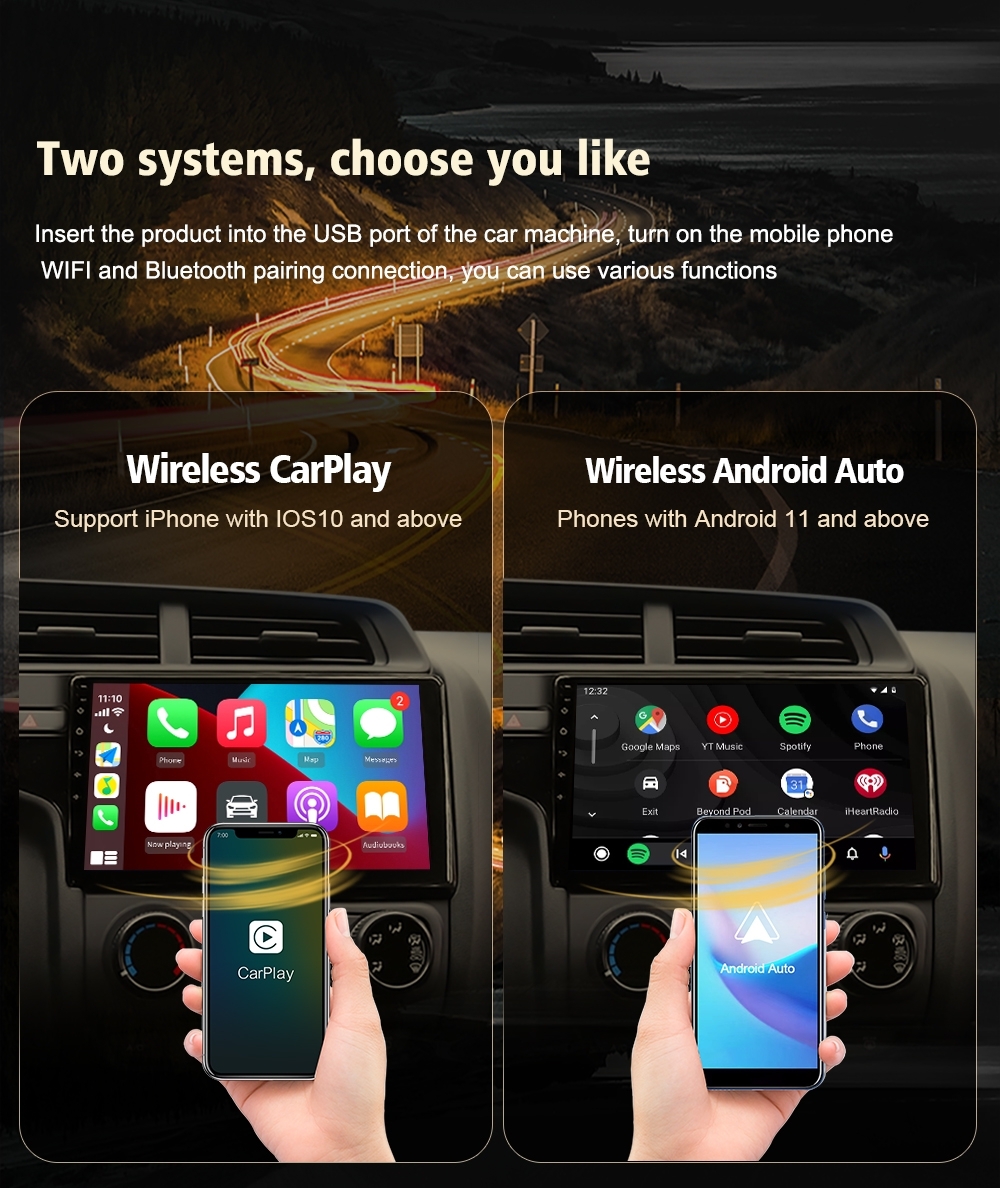 Carlinkit 3.0 wireless carplay adapter carlink kit 4.0 android auto ...