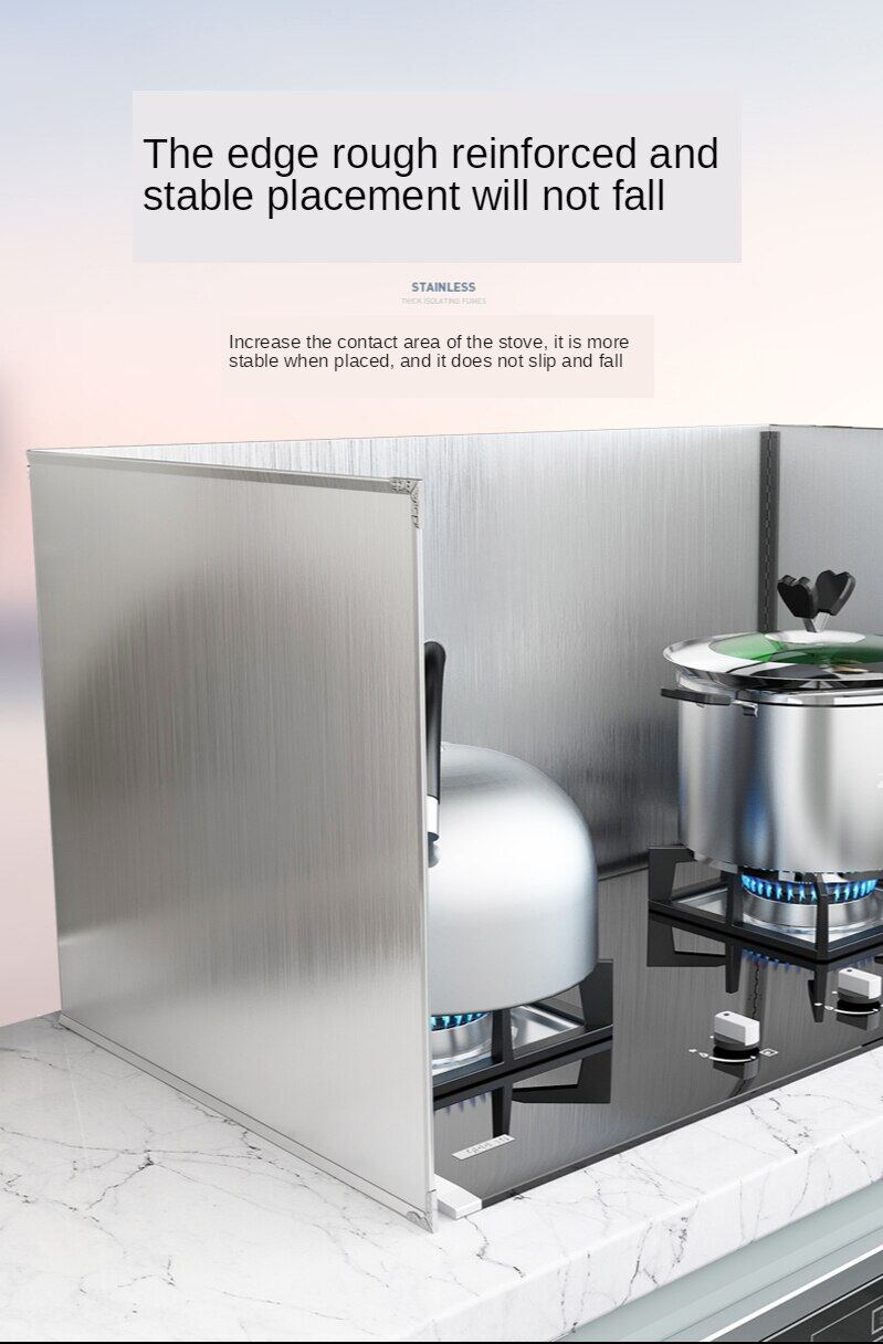 Oil Splash Guard Cover Oil Splatter Screen Guard Stainless Steel for ...