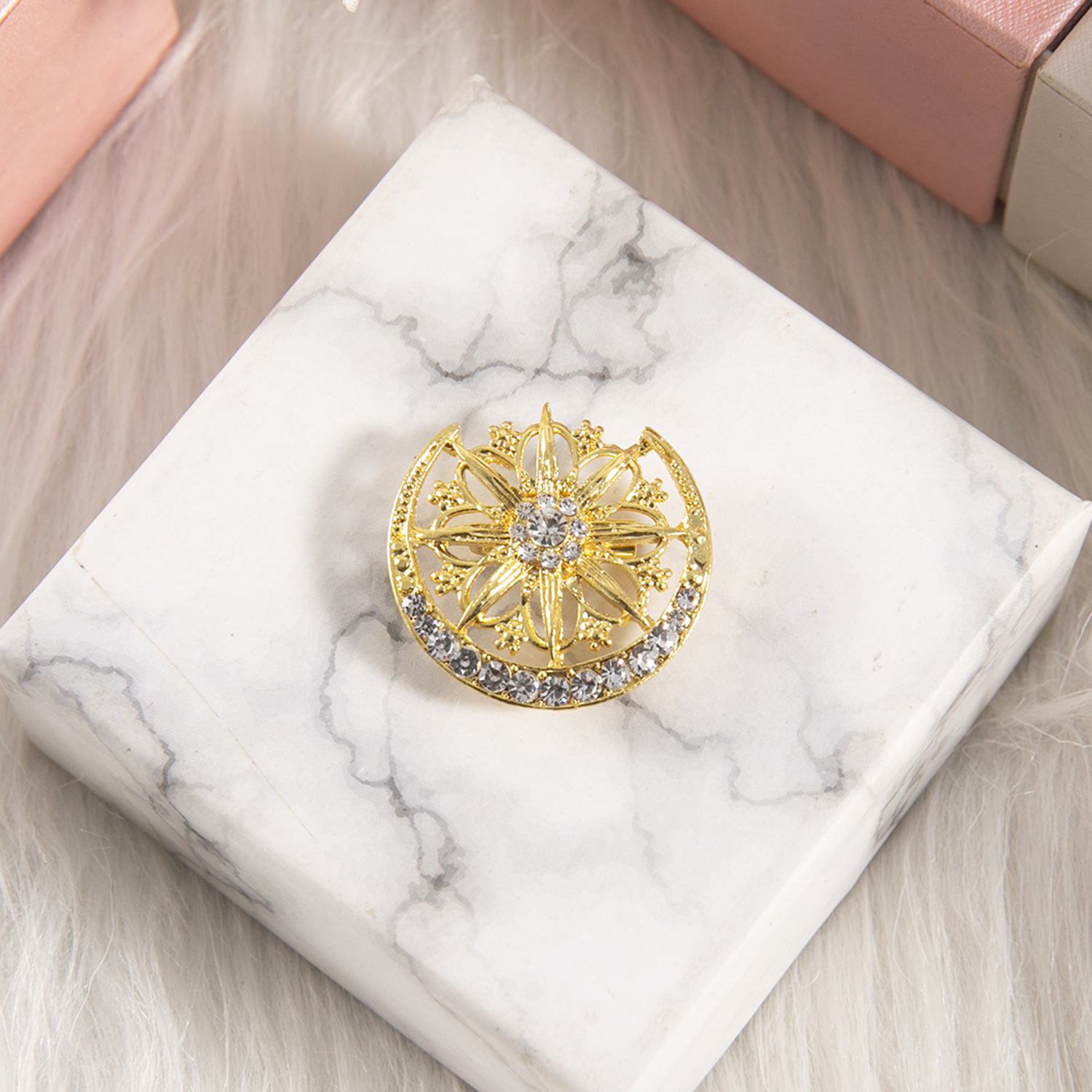 ZN-ML-1 Luxury brooch Butang Baju Melayu Exquisite Keris Bulan Bintang ...