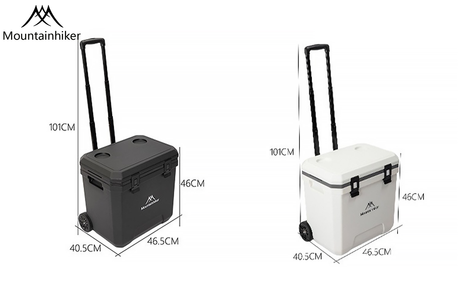⚡️Ready stock⚡️MOUNTAINHIKER 38L Cooler Box with Rollers Portable ...