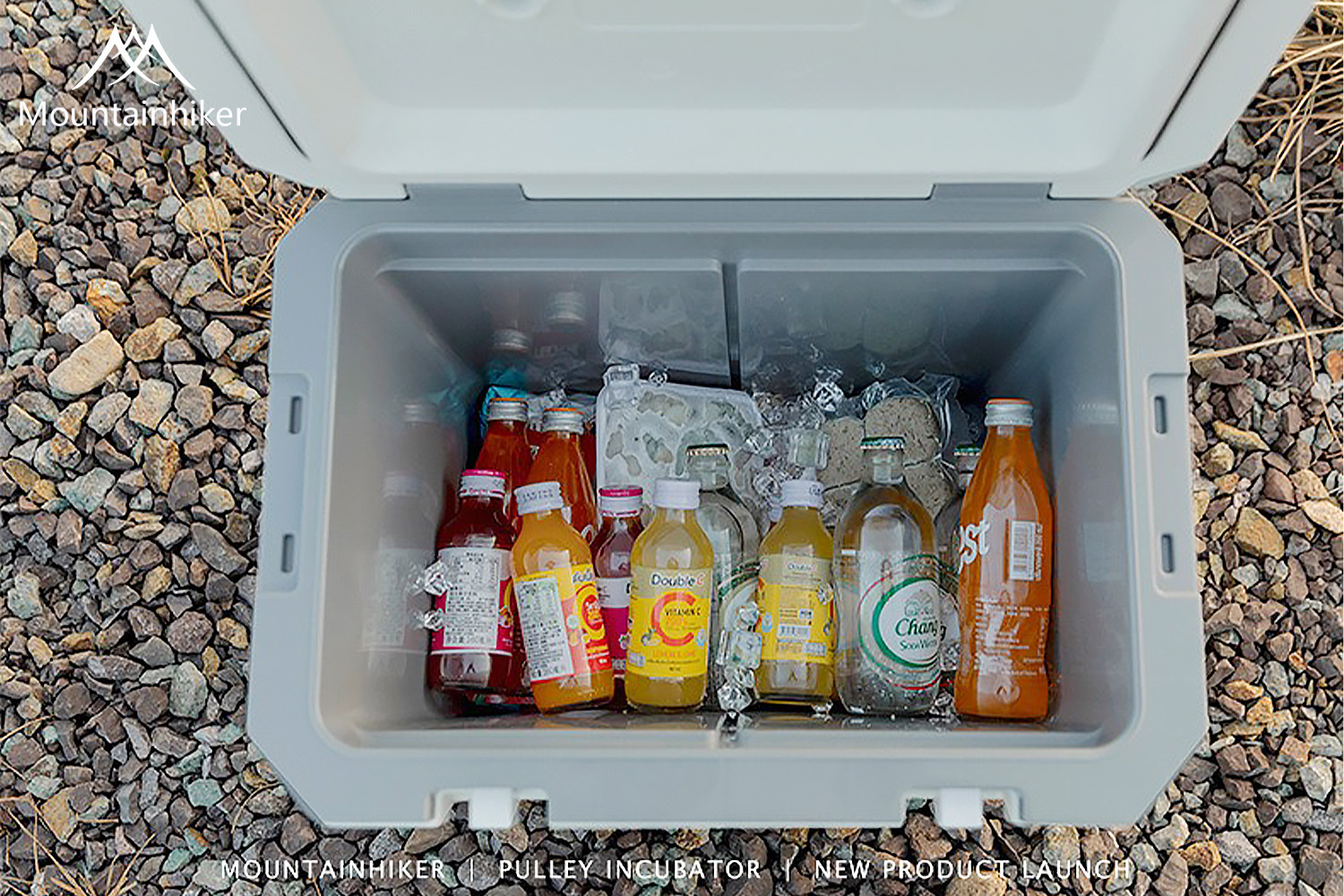 ⚡️Ready stock⚡️MOUNTAINHIKER 38L Cooler Box with Rollers Portable ...