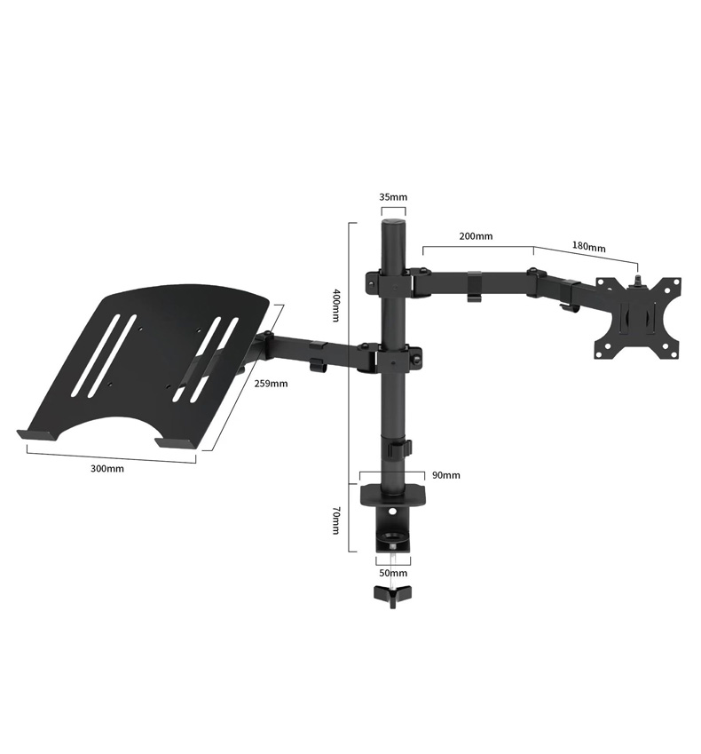 14-32-inch single /arms table table computer monitor LCD TV fixture ...