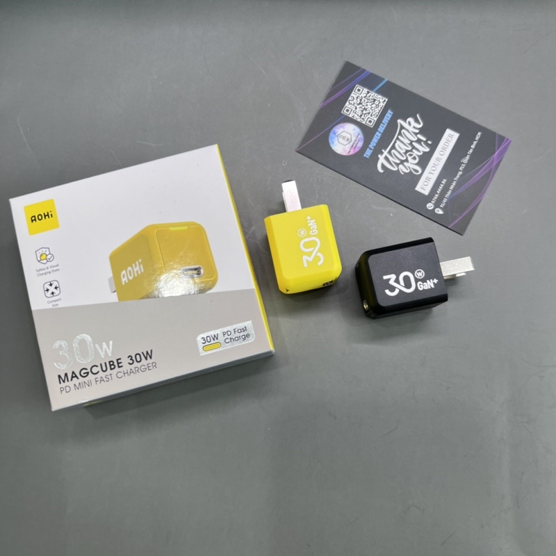 Aohi AOC-C001 30W Gallium Nitride Small Volume Charger Fast Charge ...