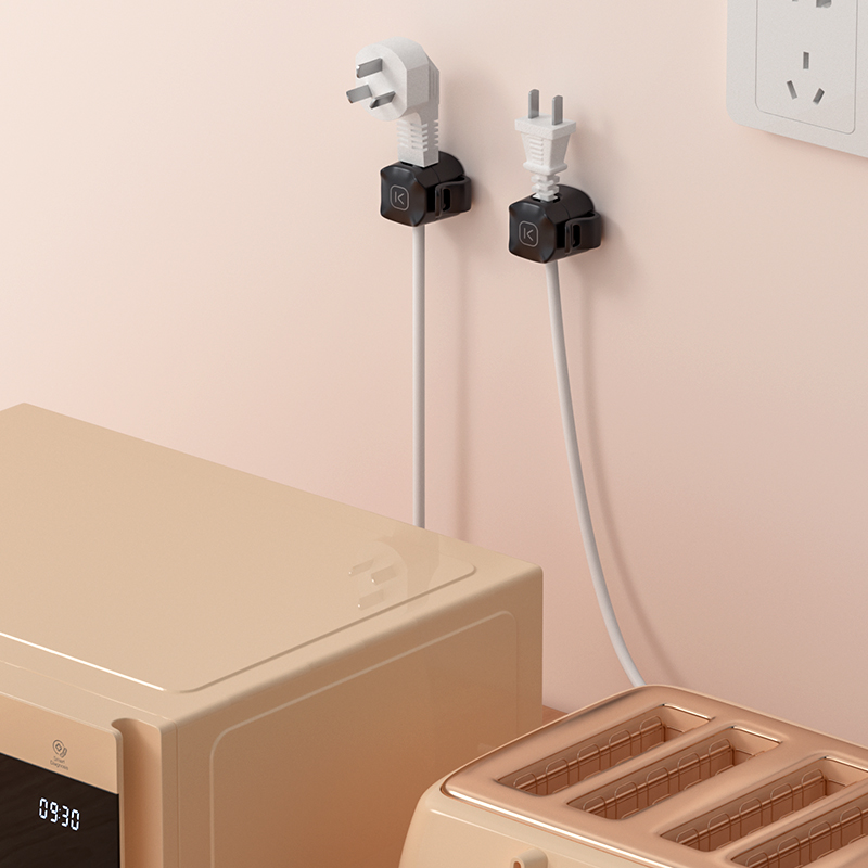 KUULAA Small Cyclone Reusable Cable Sorting Clip Desktop Cable Sorting ...