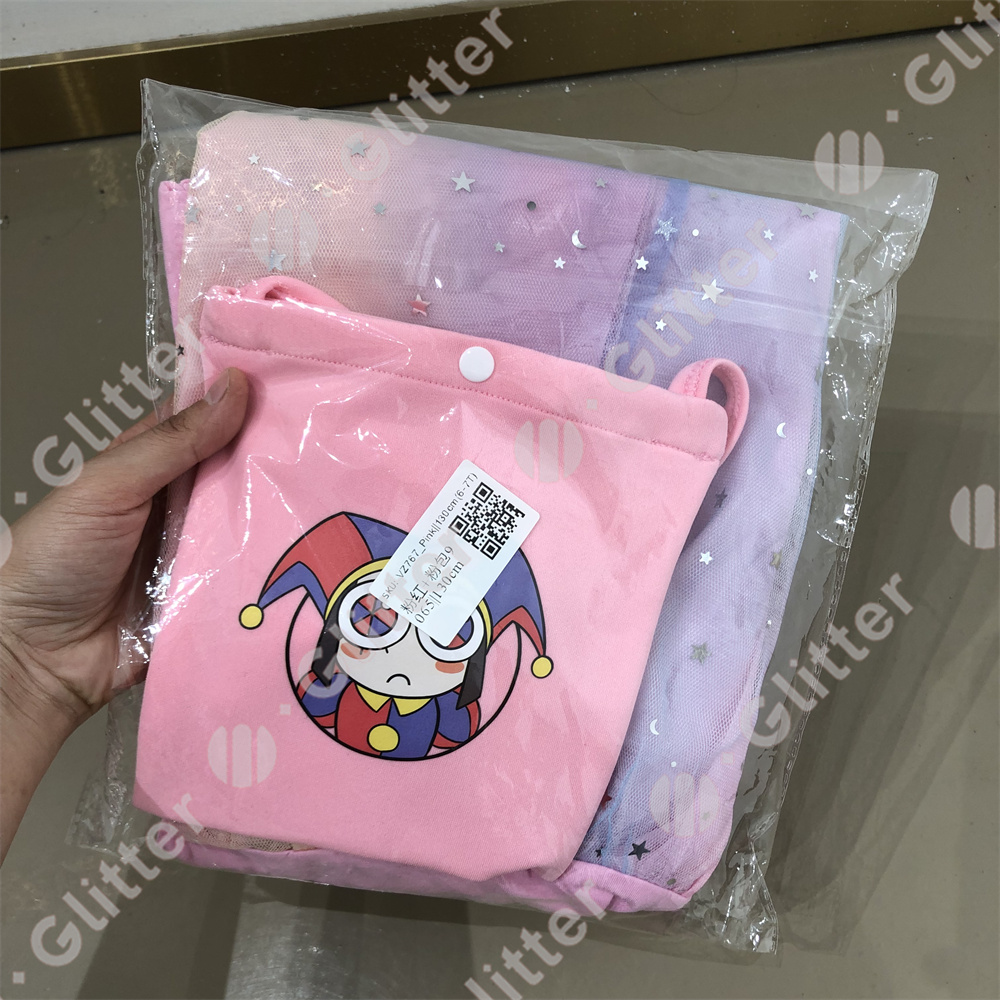The Amazing Digital Circus Dress for Kids Girl Pomni Cosplay Cartoon ...