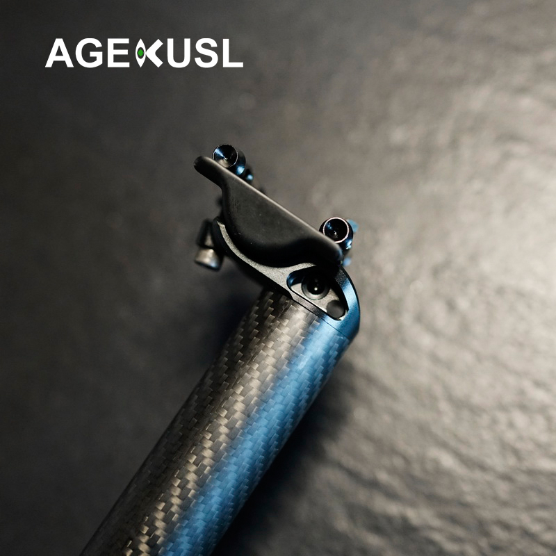 Union Jack Bike Seatpost 31.8mm 520mm Carbon Fiber Seat Post Use For Brompton 3Sixty Pikes ...