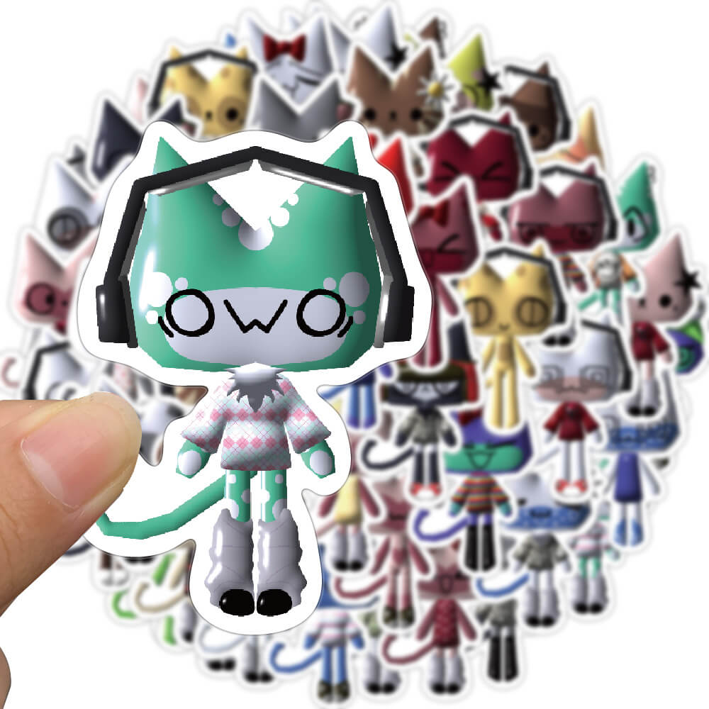 [Large Stickers]52PCS Kawaii Cute Inoue Toro Anime Stickers for Laptop ...