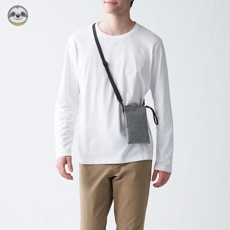 [Ready Stock] Japanese Muji Style/Portable Small Shoulder Bag/Thin ...