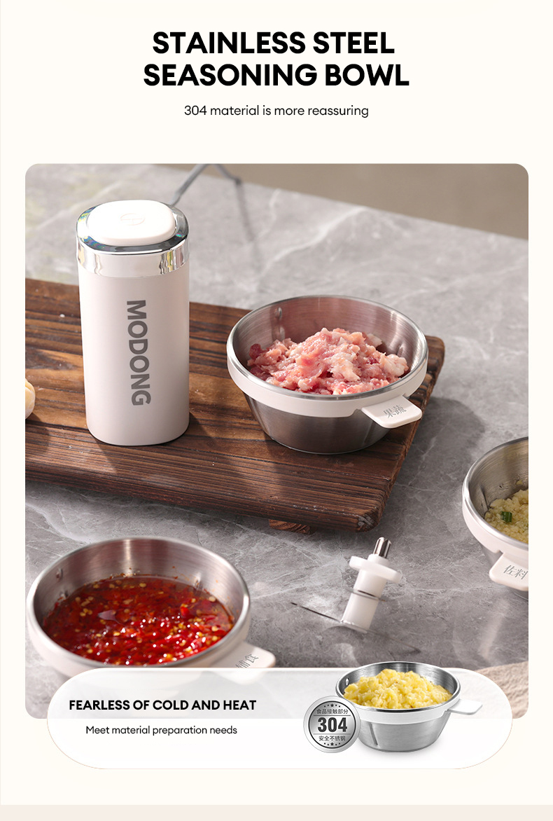 Meat Mincer Home Cooking Condiment Machine Multi-functional Food ...