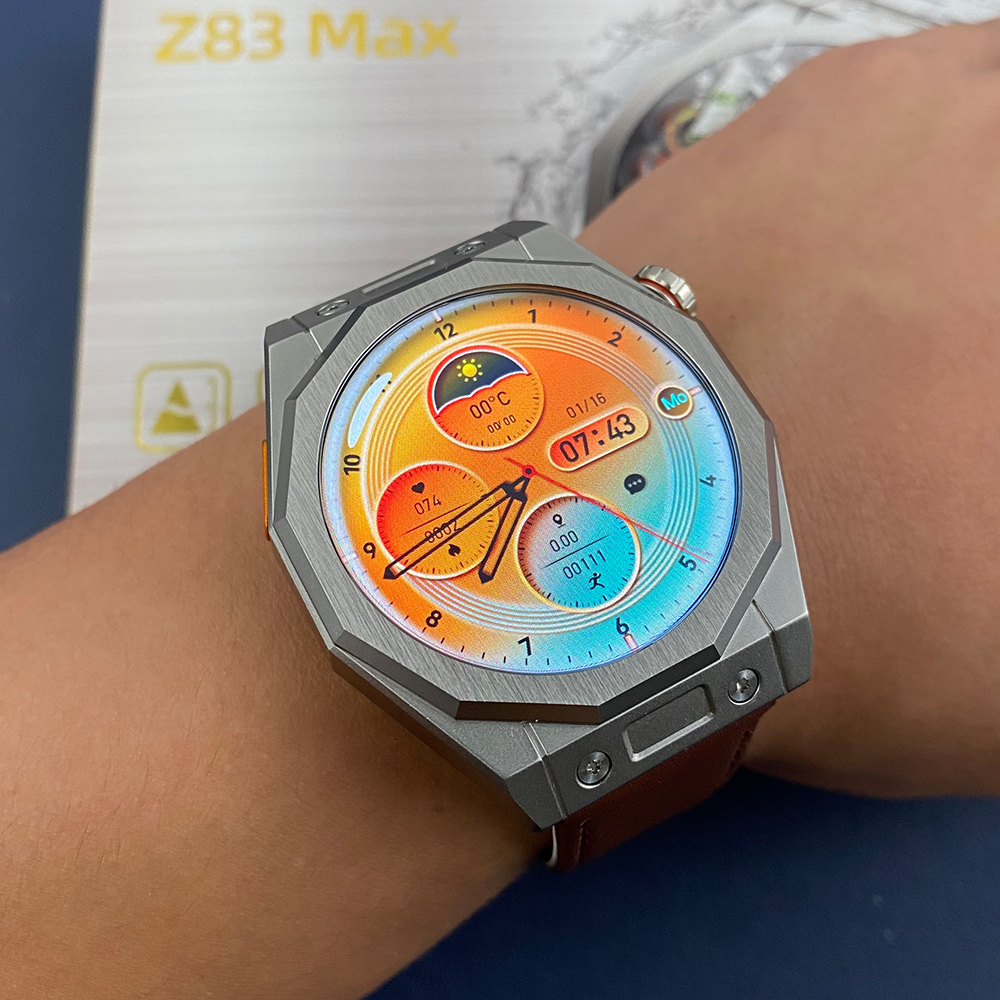 New Z83 Max Smart Watch For Men 1.52" Screen Watch Smart Watch NFC ...