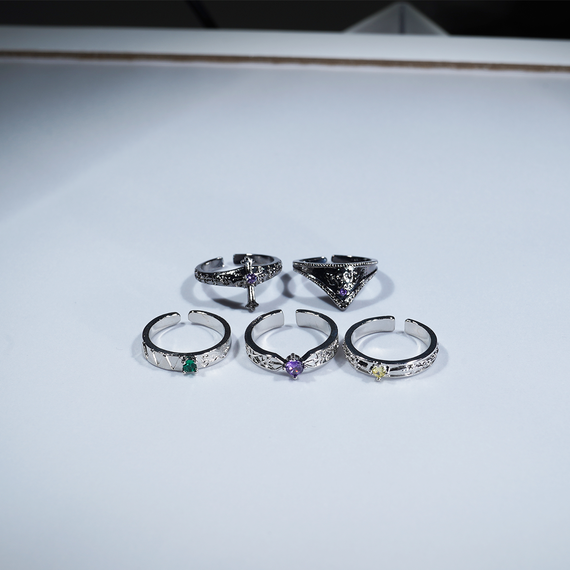 Anime Hunter X Hunter Ring Phantom Troupe GON Killua Kurapika Chrollo ...