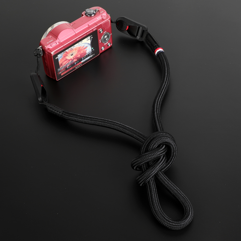 Nylon Rope Sling Camera Lanyard Quick Release Wrist Strap Neck Shoulder ...