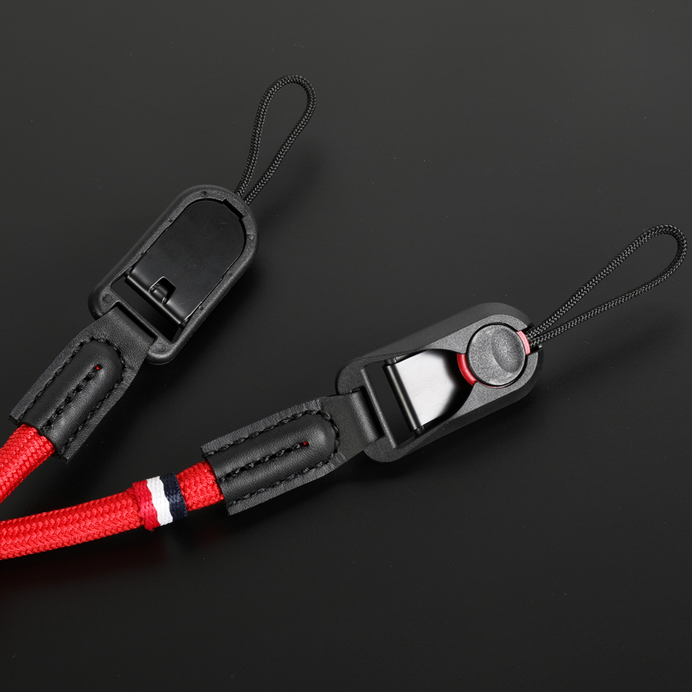 Nylon Rope Sling Camera Lanyard Quick Release Wrist Strap Neck Shoulder ...