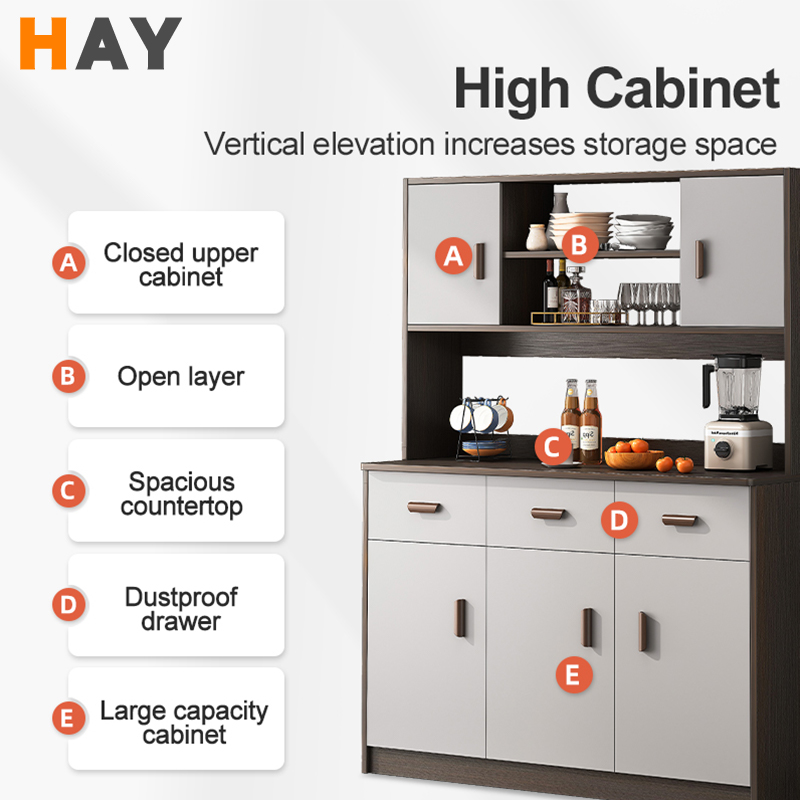 Kitchen Cabinet Almari Dapur Kabinet Dapur Bertutup Storage Sideboard ...