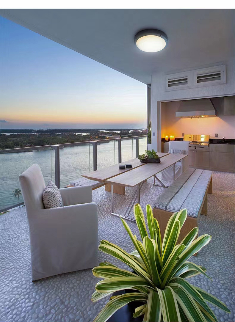 Lampu Siling Modern LED Outdoor Waterproof Balcony Ceiling Light Indoor ...