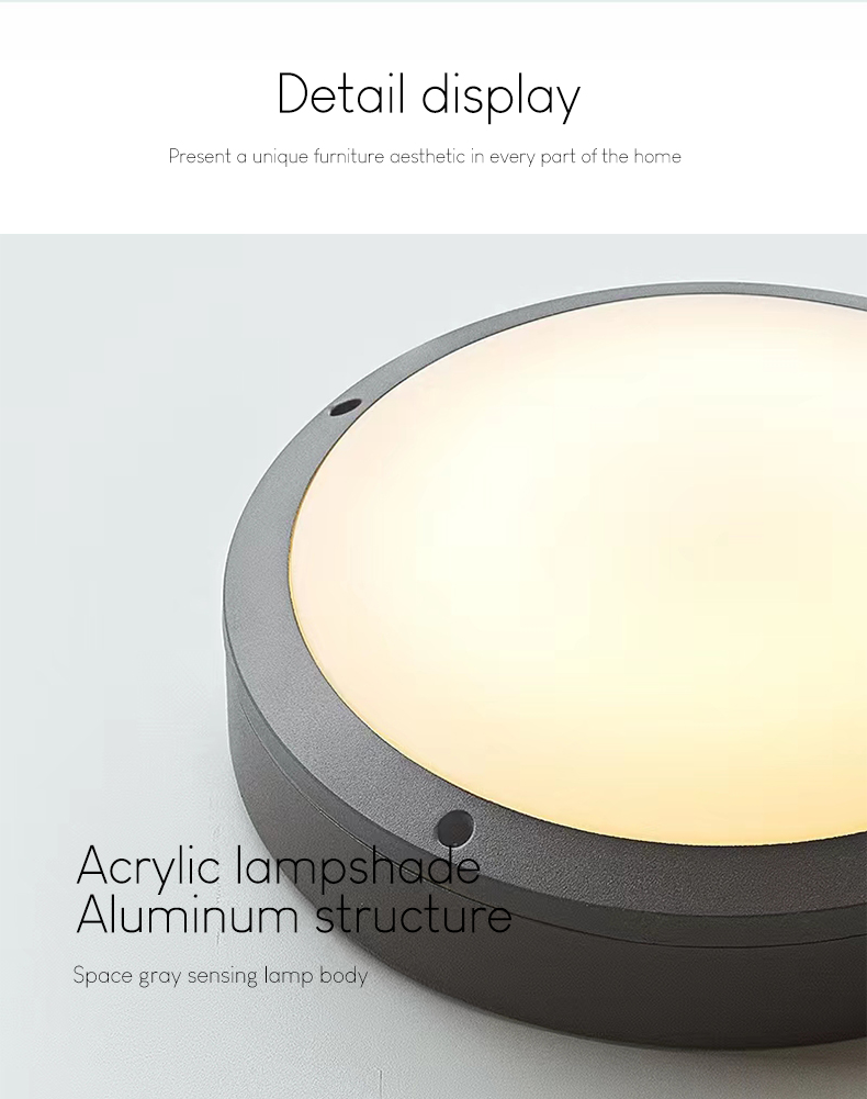 Lampu Siling Modern LED Outdoor Waterproof Balcony Ceiling Light Indoor ...