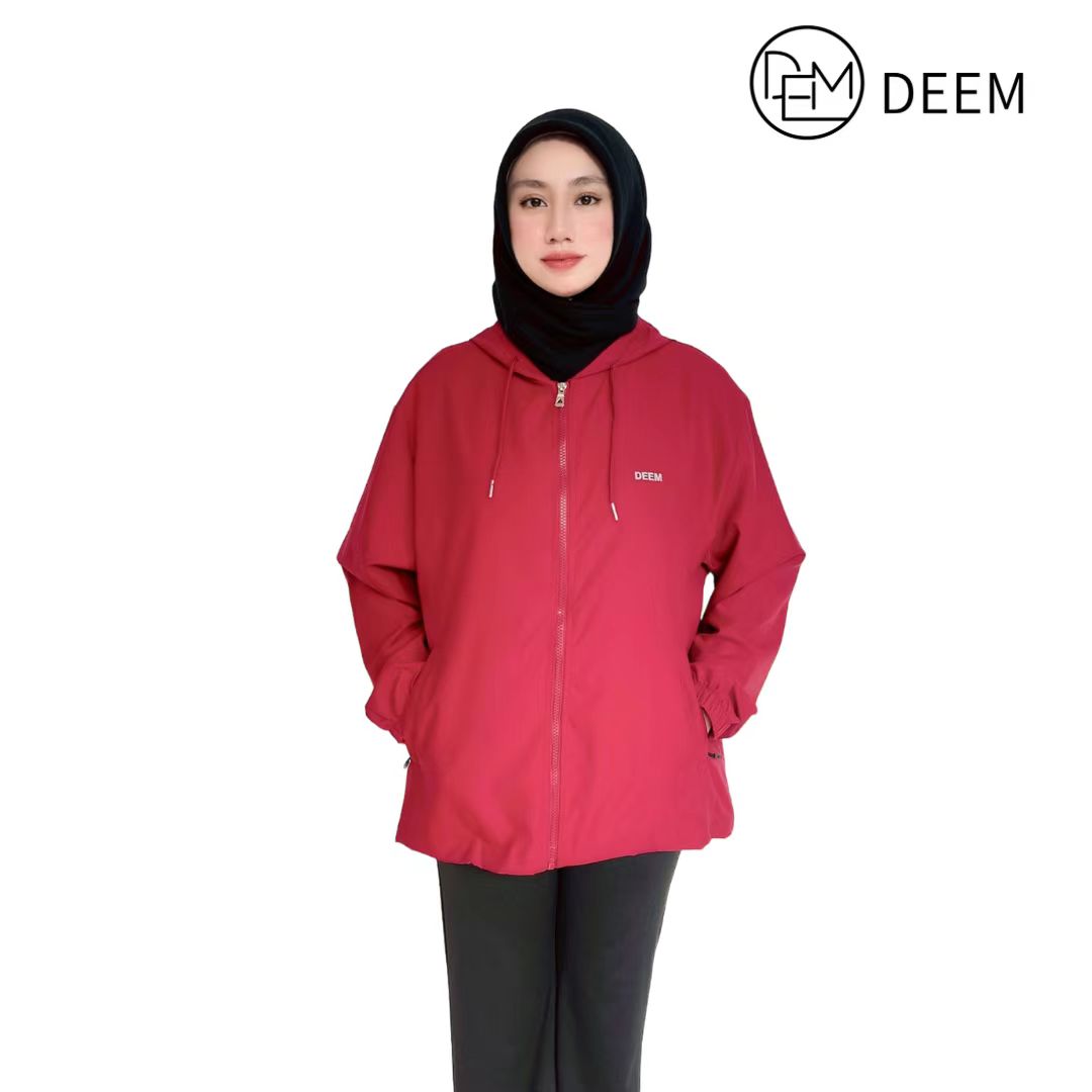 DEEM Women's Clothing Zip Up Hoodie Long Sleeve Hiking waterproof ...
