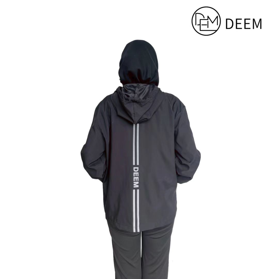 DEEM Women's Clothing Zip Up Hoodie Long Sleeve Hiking waterproof ...