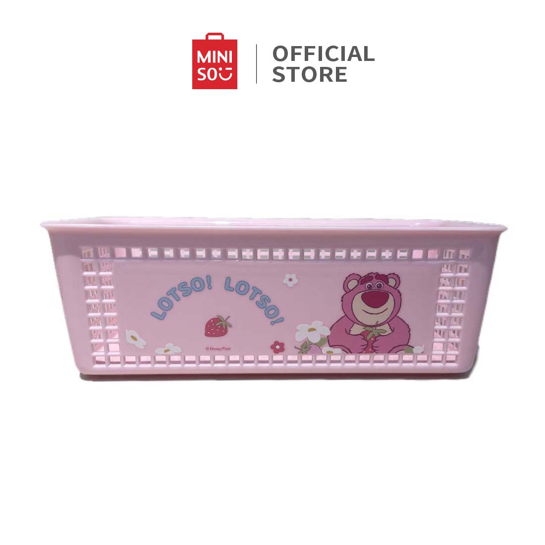 MINISO x Disney Fruit Series Round Storage Box Lotso Strawberry Bear ...