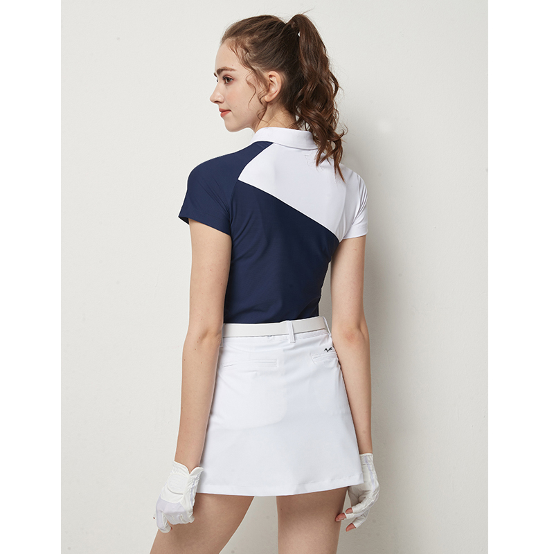 Golf Women's Summer New Short Sleeved Polo Shirt With a Slim Fit and ...
