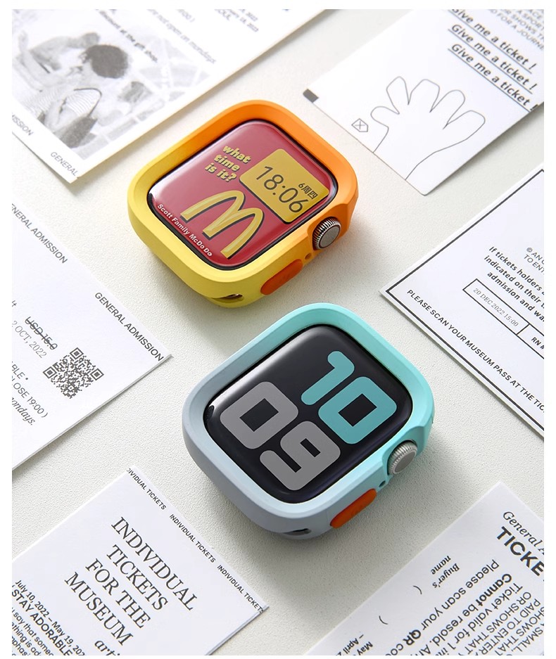 Rugged Gradient Silicone Case for iWatch Ultra 2 49mm Full Cover ...