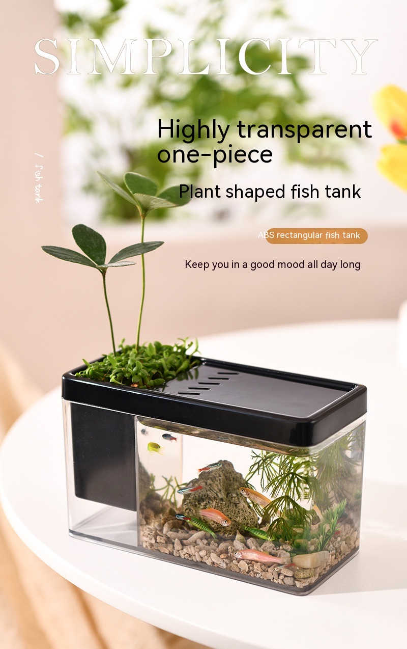 Ecological Fish Tank Micro Landscape Aquarium Landscaping Betta Fish ...
