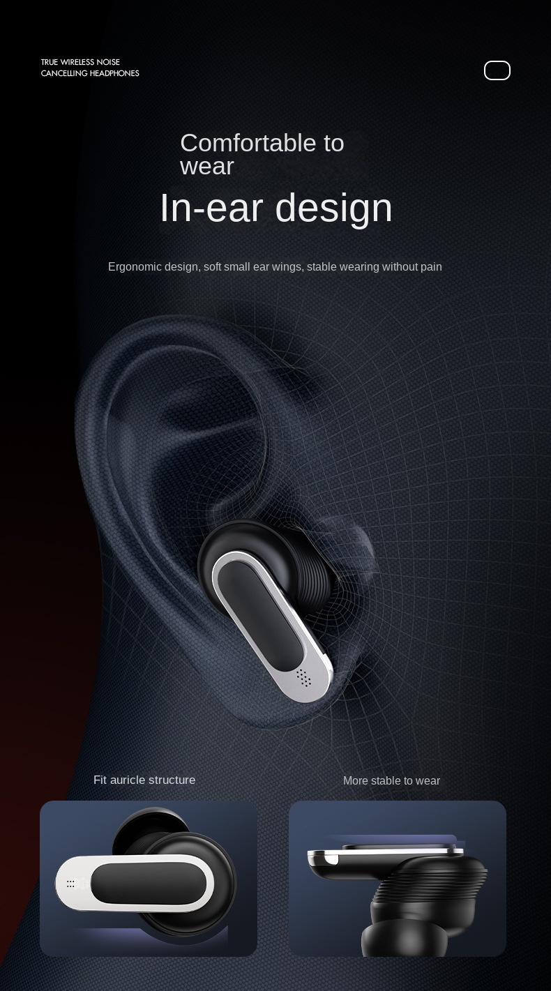 Display Screen .Bluetooth Wireless Earphone V8,Touch Control Multi ...