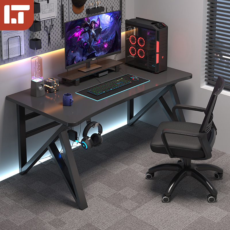 Gaming Table High Quality Meja Gaming Pc Table With Cable Management ...