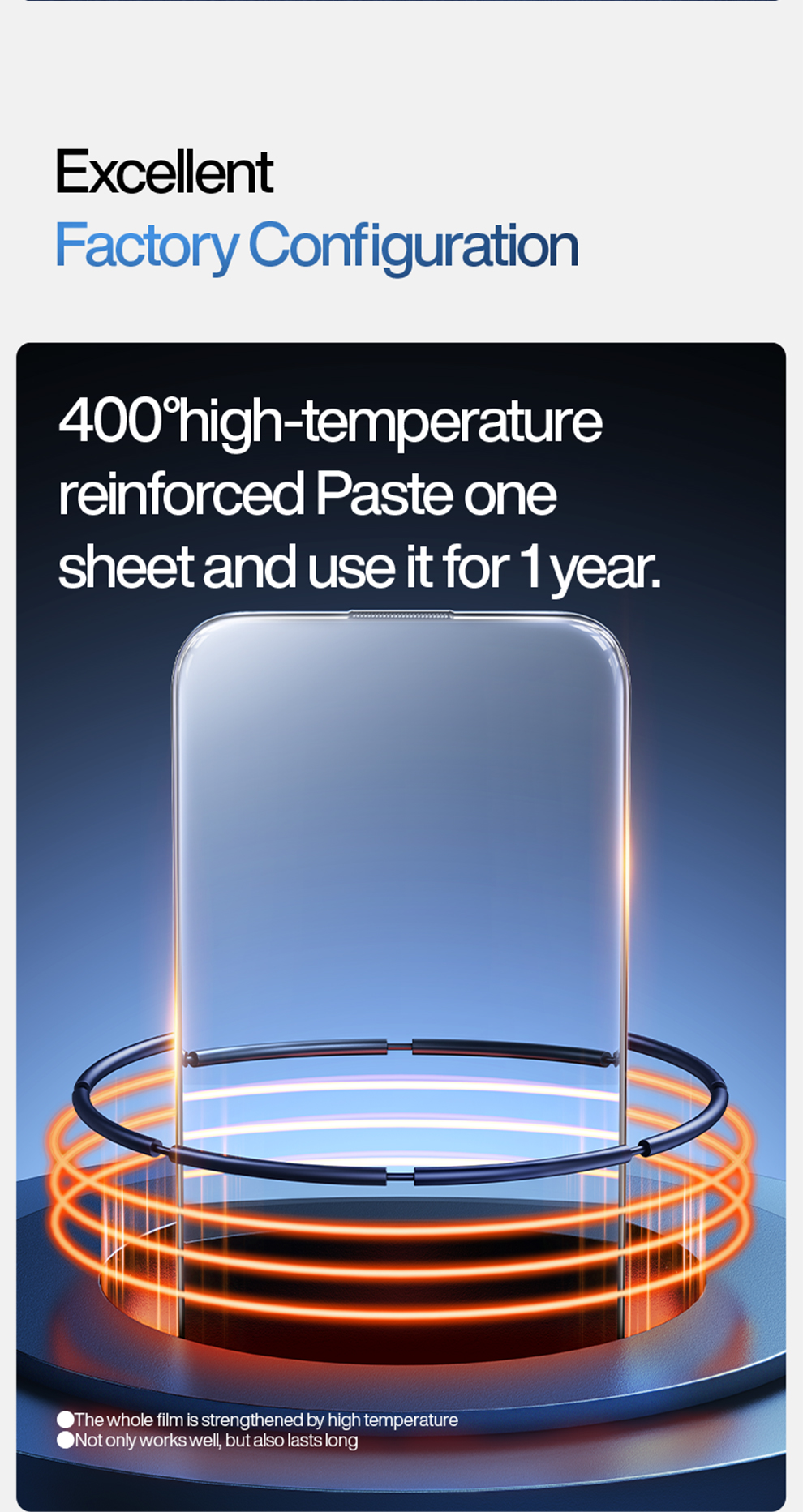 SmartDevil 3D Heat Bending Tempered Glass For iPhone15/15Pro/15Plus ...