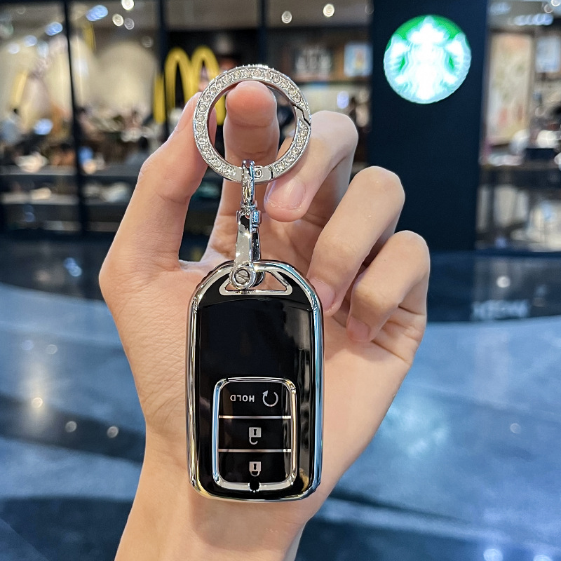 car key case for Honda key case 3buttons honda civic hatchback civic ...