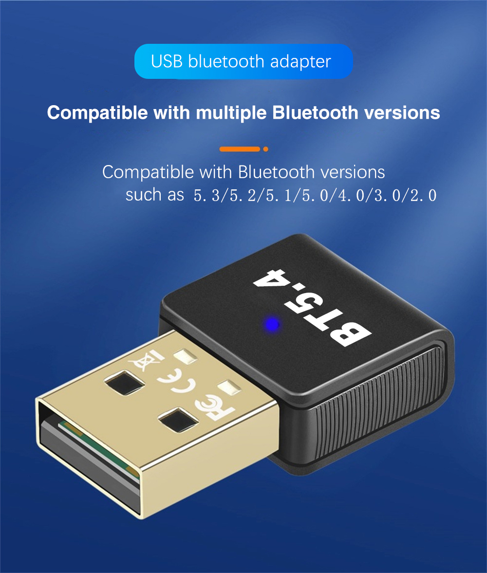 Bluetooth Audio Receiver Transmitter Driver Free USB Bluetooth 5.4 ...