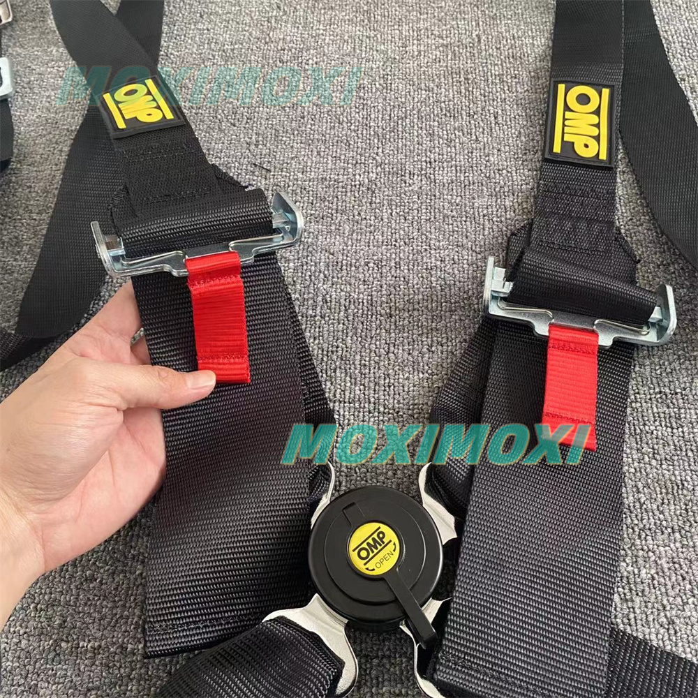 New Style OMP Racing Safety Seat Belts Harness 4 /5/6Point 3 Inch Width ...