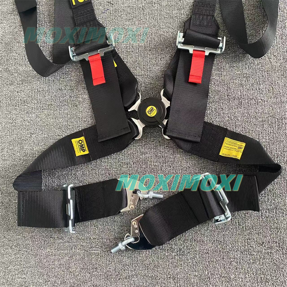 New Style OMP Racing Safety Seat Belts Harness 4 /5/6Point 3 Inch Width ...