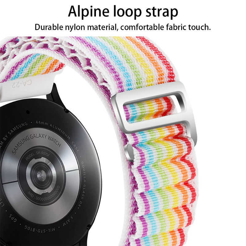 Nylon Alpine Loop Strap For Huami Amazfit T-REX/T REX Pro Smart Watch accessories Replaceable ...