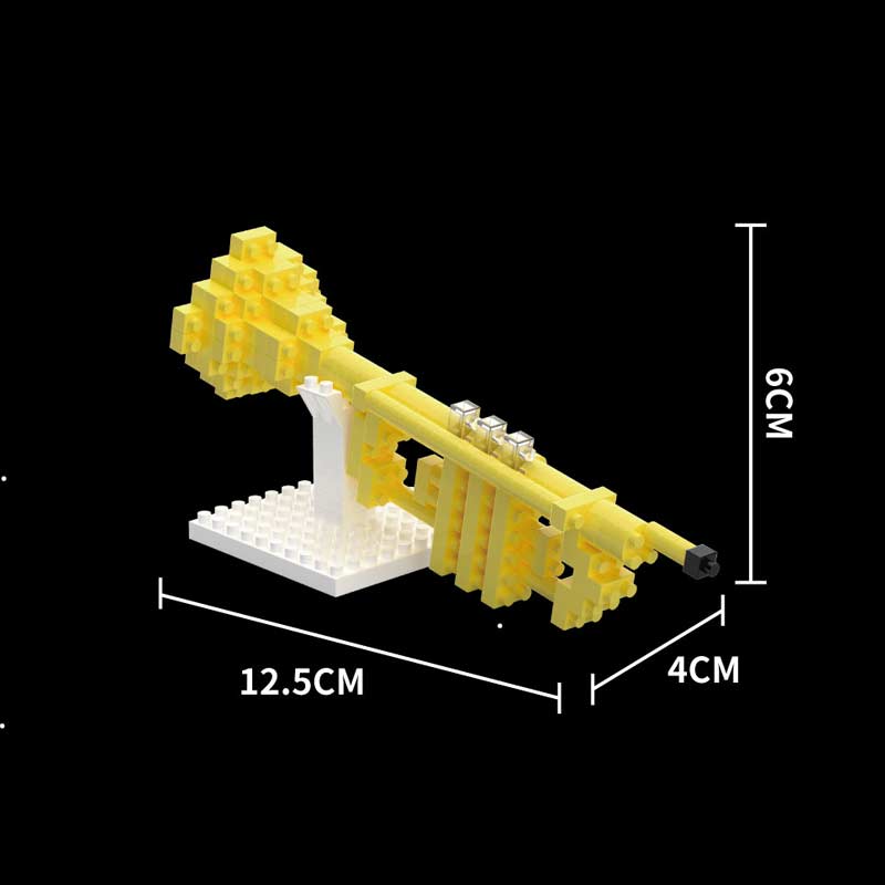 Diy Piano Guitar Building Blocks Girls Birthday Gifts Toys Boys ...