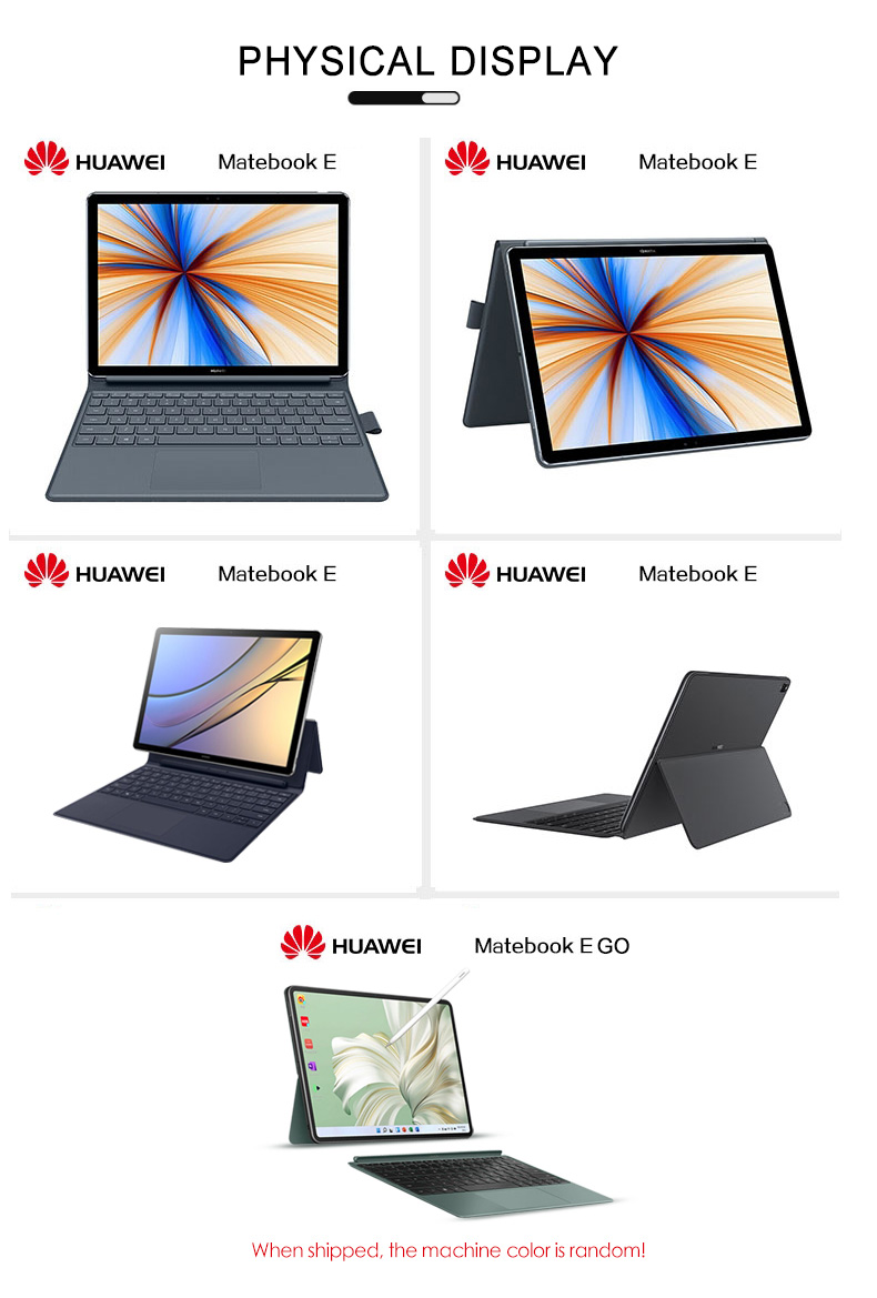 Huawei MateBook E/EGo Tablet 2-in-1 Laptop 12 inch Windows 10/11 ...