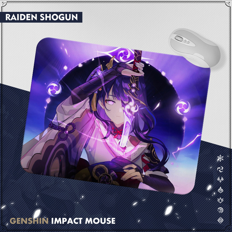 Genshin impact Mouse Pad Scaramouche Nahida Zhongli Kaedehara Kazuha ...