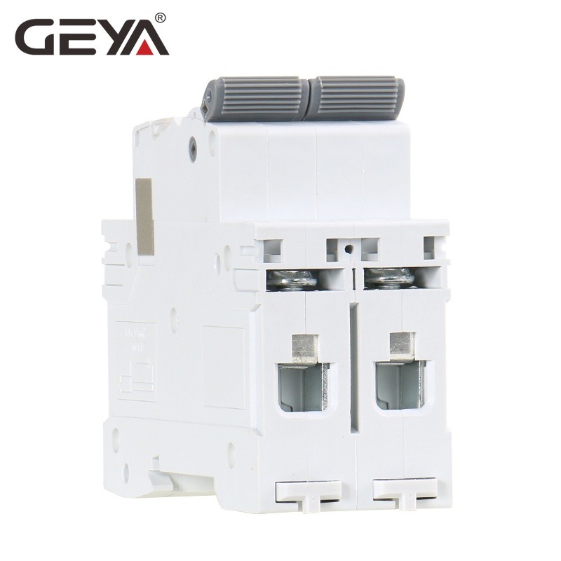 GEYA Din Rail DC MCB 6KA 2P 500V Mini Circuit Breaker DC 6A 10A 16A 20A 25A 32A 40A 50A 63A ...