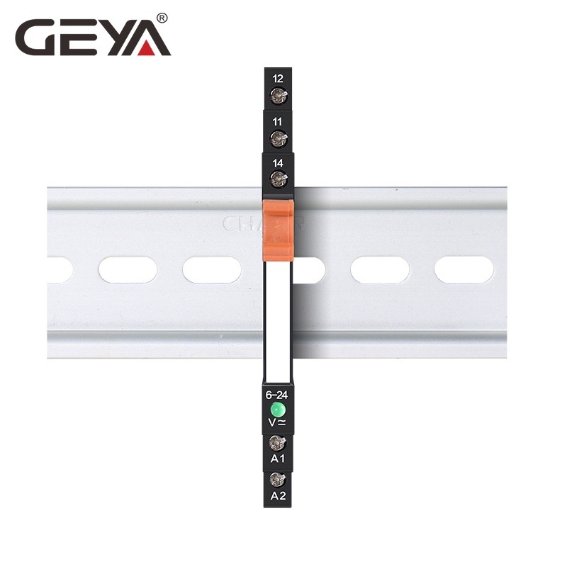GEYA Slim Relay Module Protection Circuit 6A Relay 12VDC/AC or 24VDC/AC ...